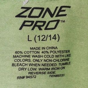 Zone Pro | Shirts & Tops | Zonepro Boys Pocket Tank Top In Bright Neon ...